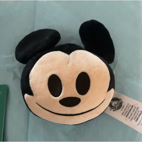 Disney | Toys | Disney Emoji Stuffed Plush Mickey Mouse Face Reversible ...